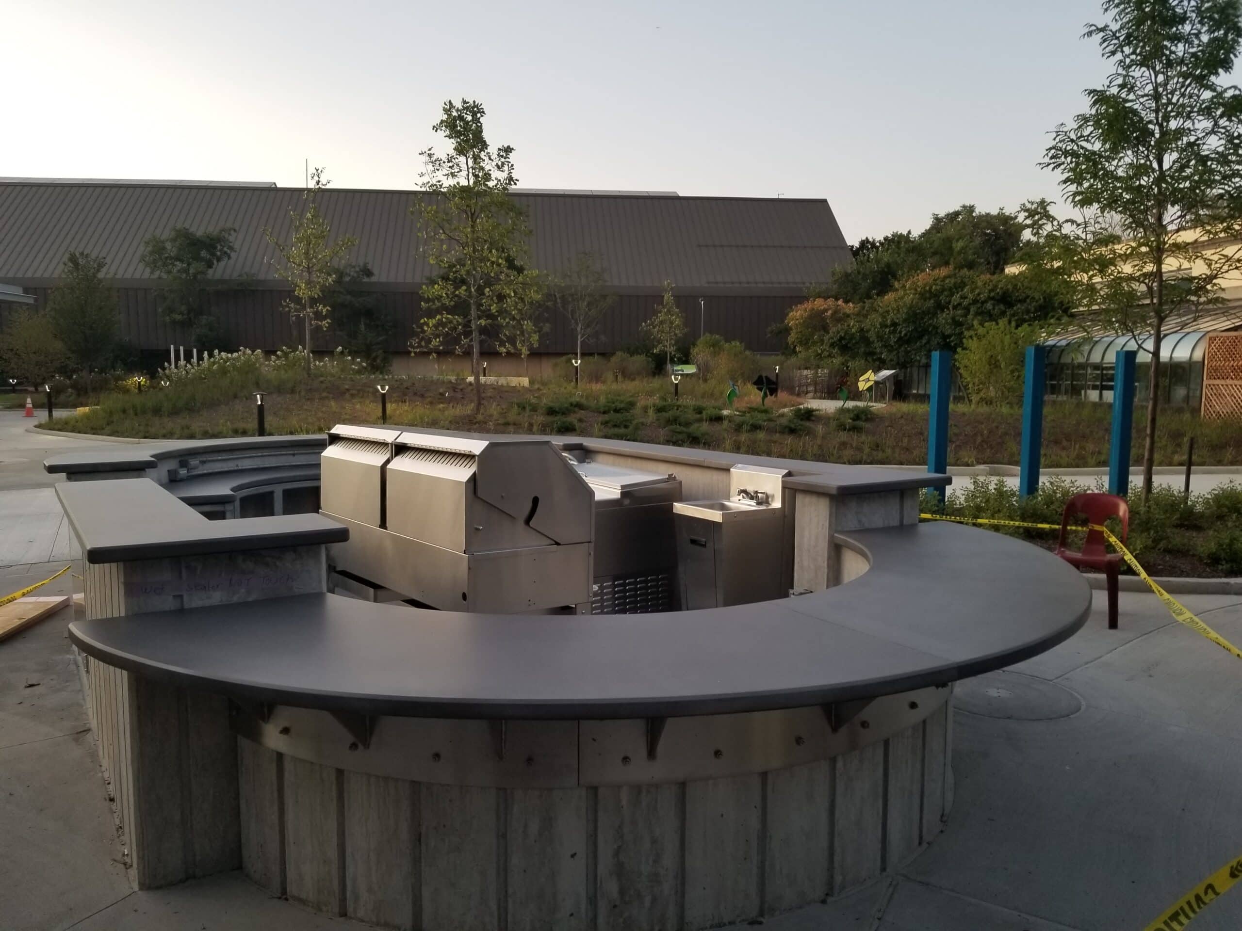 Outdoor Kitchens - Chicago Concrete Studio