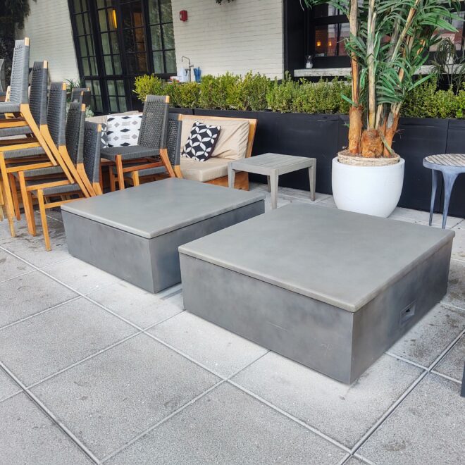 Benches & Public Spaces - Chicago Concrete Studio