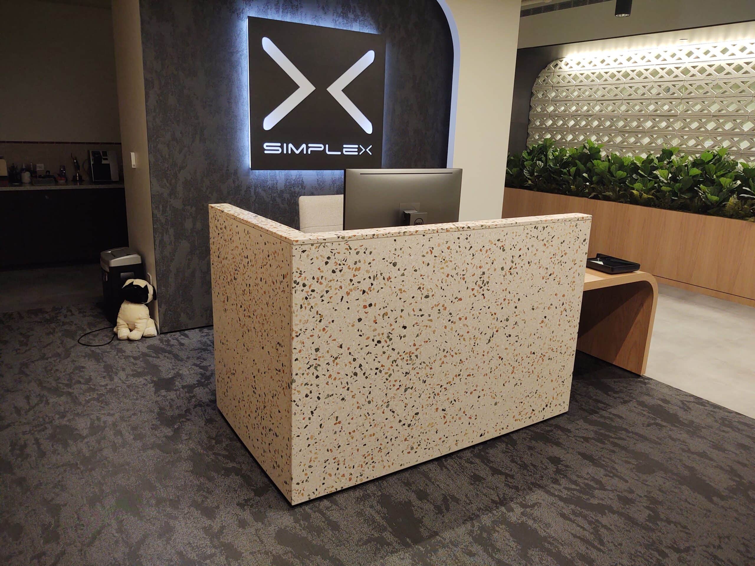 Receptionist Desks - Chicago Concrete Studio