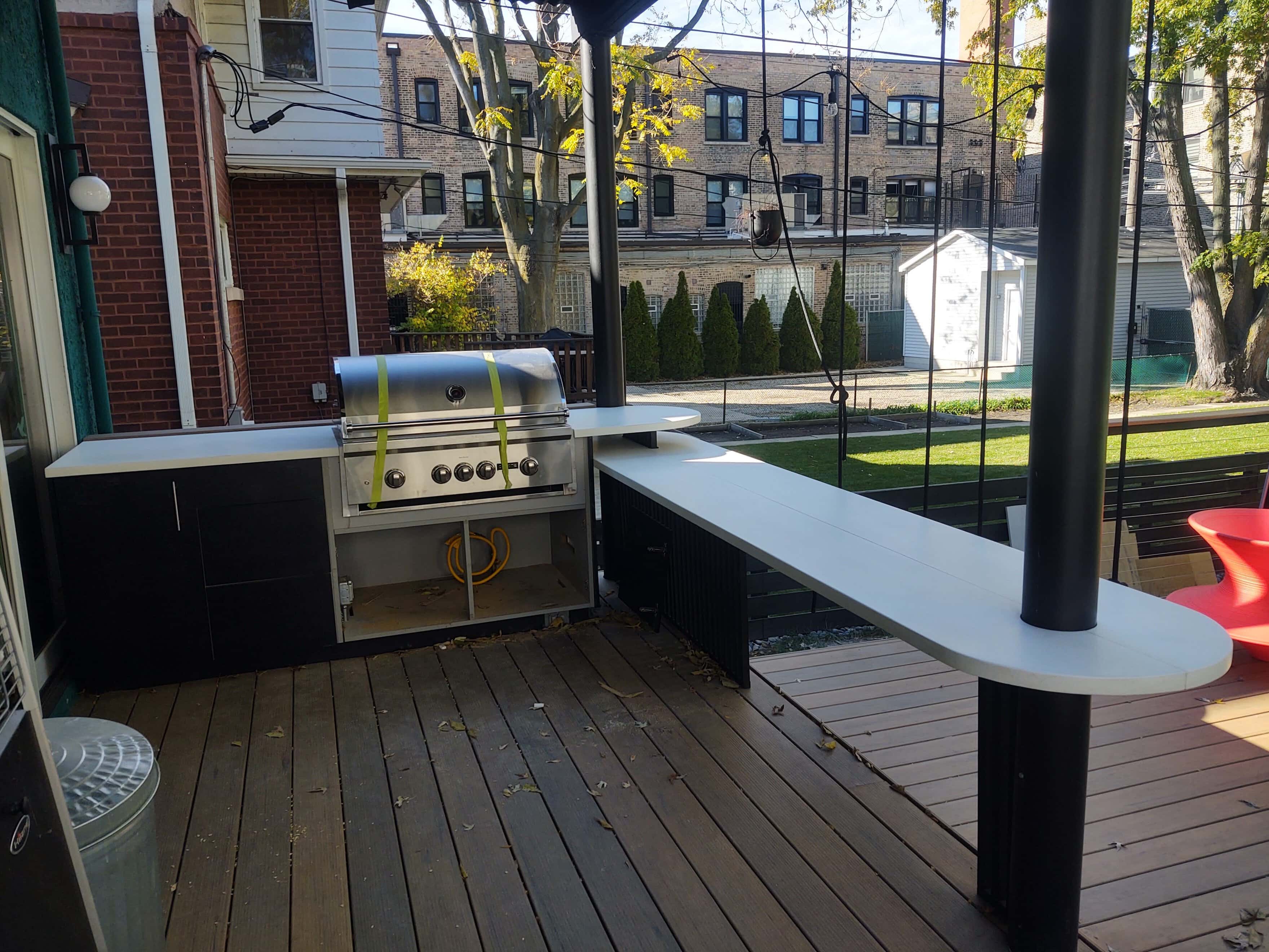 Outdoor Kitchens - Chicago Concrete Studio