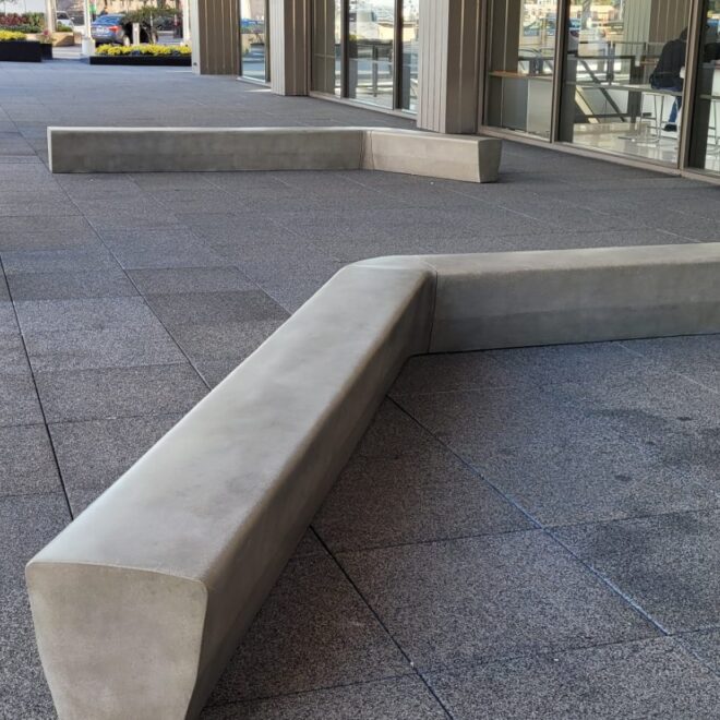 Benches & Public Spaces - Chicago Concrete Studio